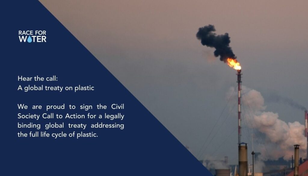 Call to action for a treaty against plastic pollution - Race For Water
